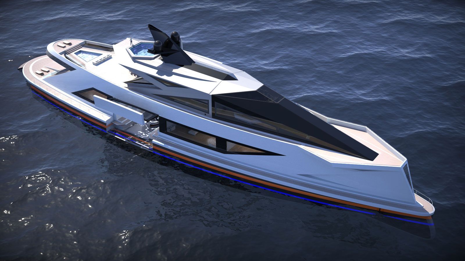 100M Yacht : Cbi Navi Touting 100 Meter Megayacht Concept Megayacht ...